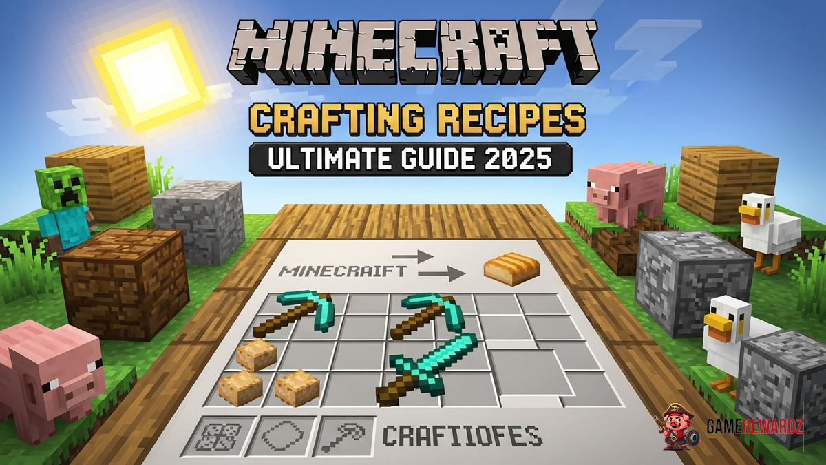 Minecraft Crafting Recipes | 2025 Guide